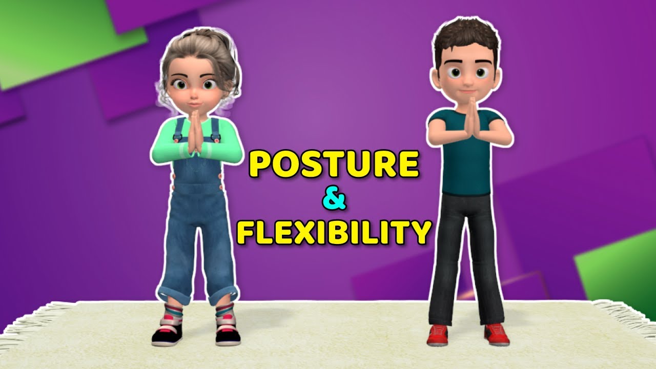 ARMS & CORE EXERCISES FOR KIDS: IMPROVE POSTURE & FLEXIBILITY - YouTube