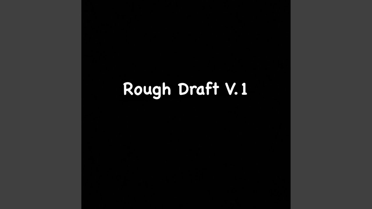 Jefe Wildout 'rough draft' - YouTube
