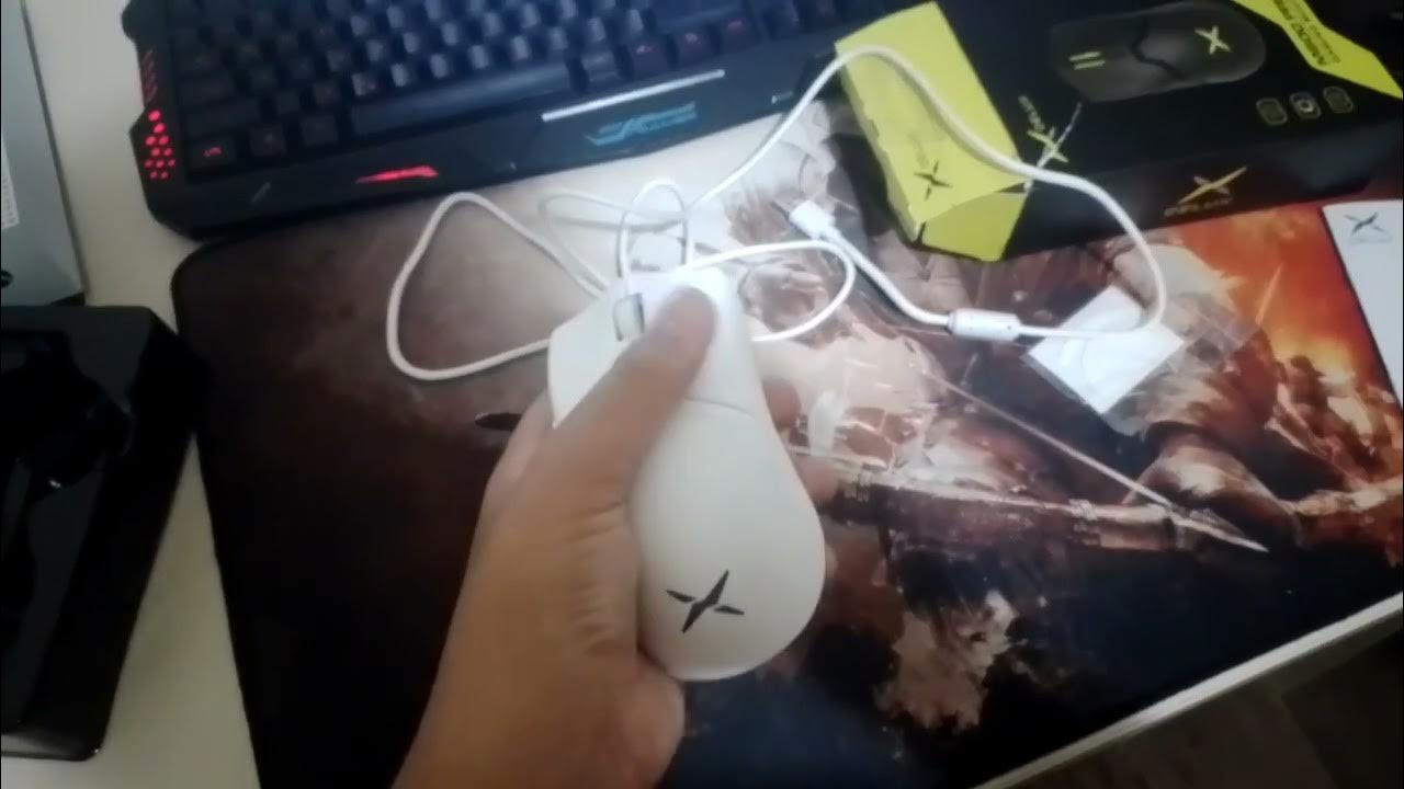 Unboxing mouse : DELUX M800 PRO - YouTube
