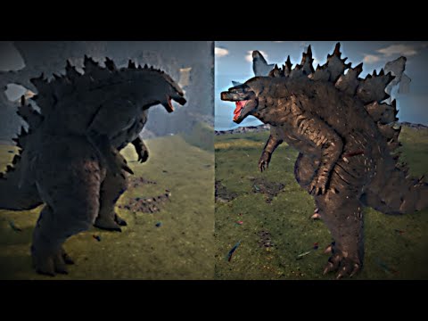 Godzilla 2019 vs Godzilla 2021 (KU) - YouTube