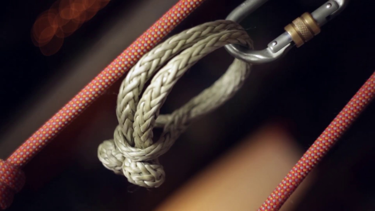 Double knot soft shackle - YouTube