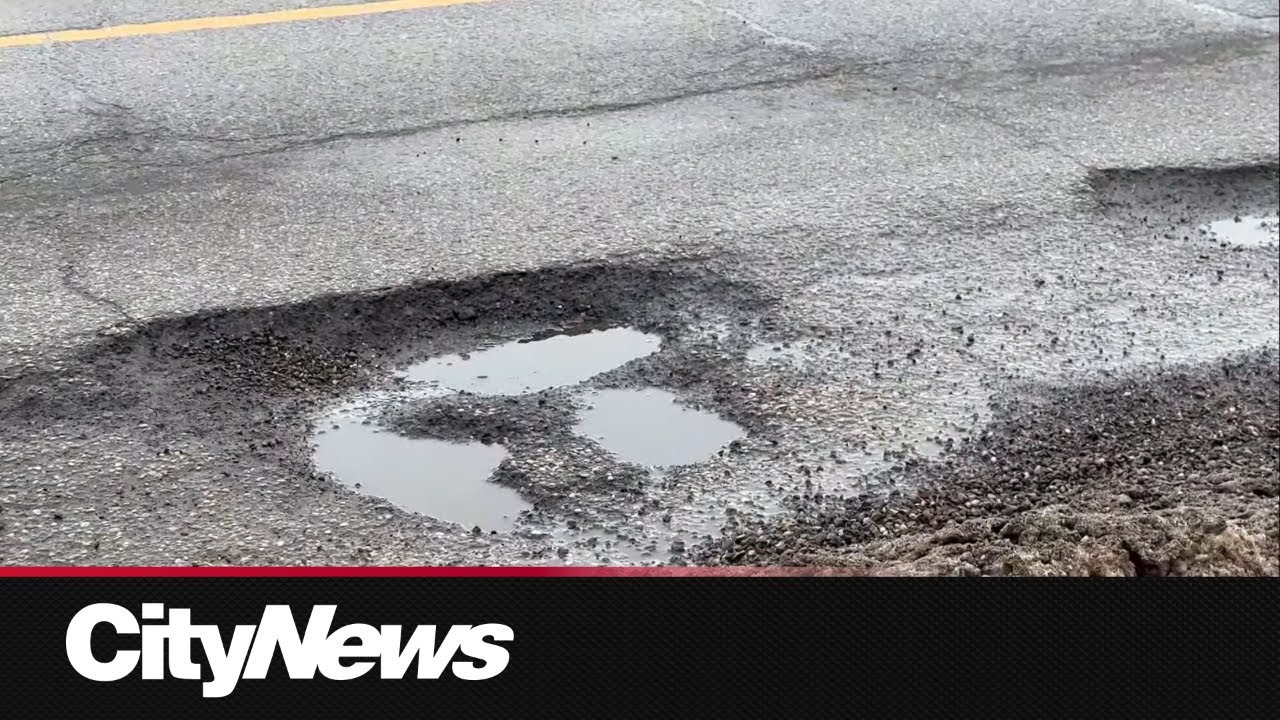 Edmonton repaired more than 500,000 potholes in 2024 - YouTube