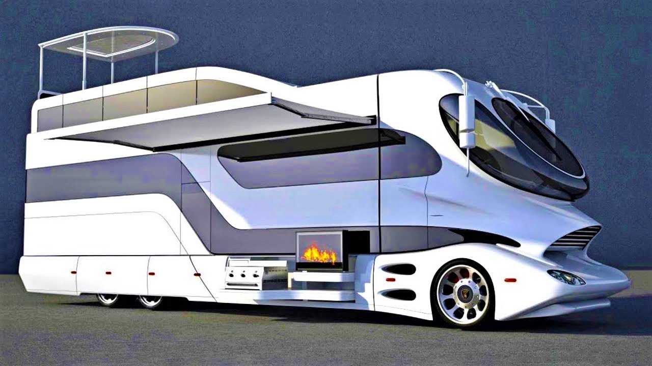 Top 10 luxury motorhomes, RV's & Camper vans - YouTube