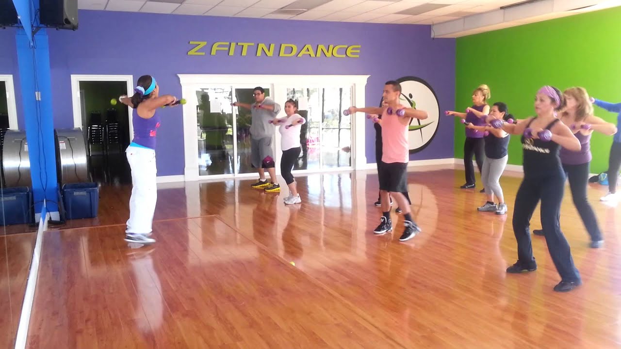 Zumba toning at Z Fit - YouTube