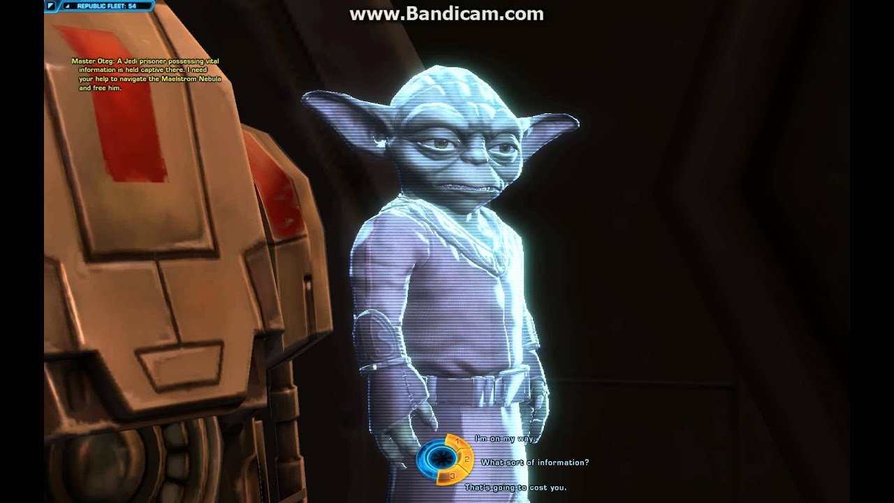 Swtor - Jedi Consular - Master Oteg - Republic Fleet - YouTube