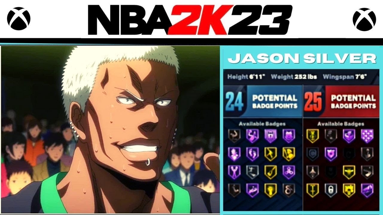 BEST CENTER BUILD??? | NBA 2K23 JASON SILVER BUILD | KUROKO NO BASKET ...