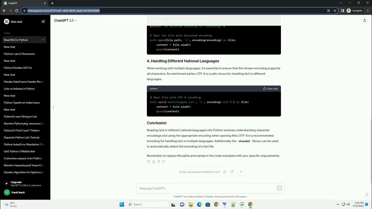 How to read different national languages NLS into python - YouTube