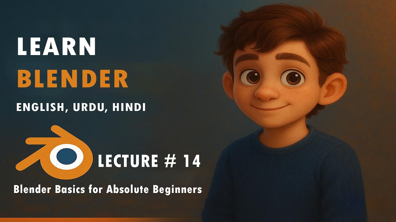 Blender Basics for Absolute Beginners 14 || Zohraiz Studio - YouTube