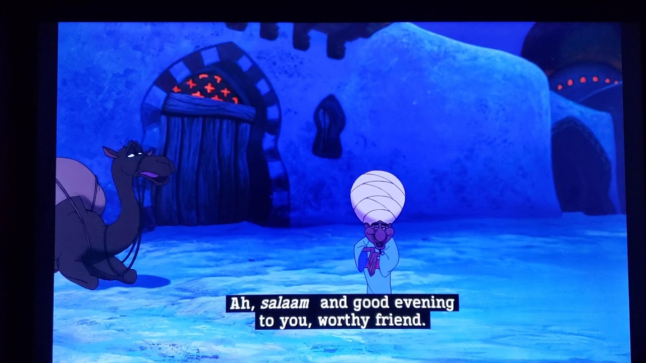Aladdin merchant scene - YouTube