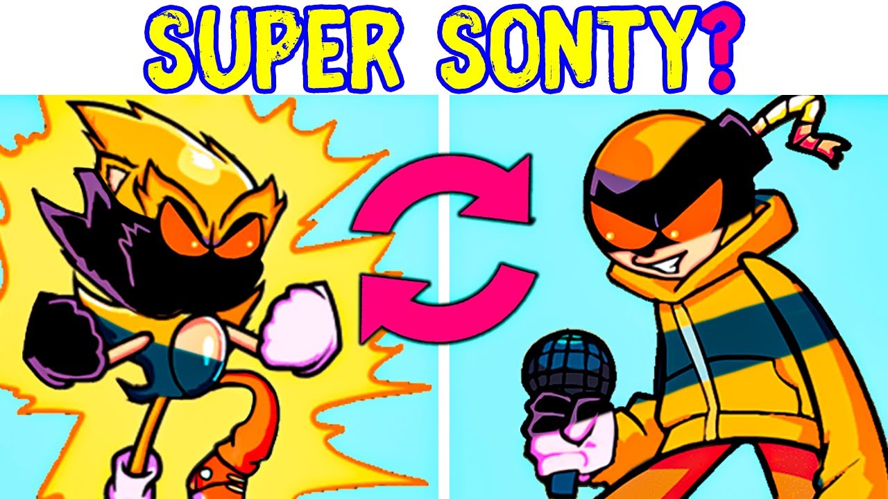Super Sonic + Whitty = Super Sonty? FNF Swap Characters (Friday Night ...