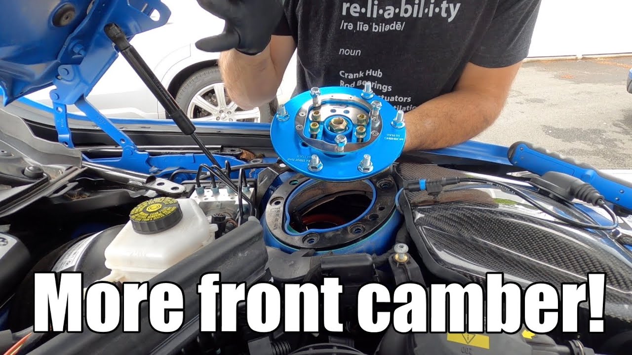 DIY Camber Plates Install on a BMW M2, M3, M4 (F80, F82, F83, F87) and ...