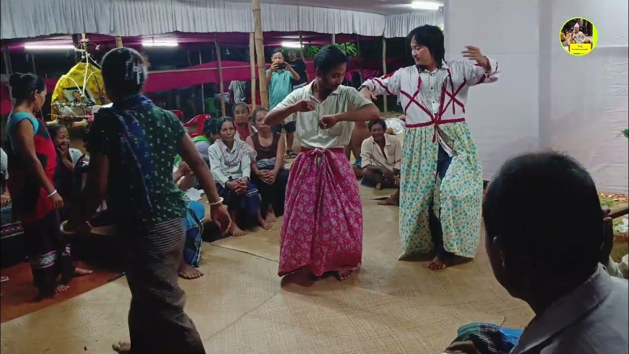 BRU(REANG) TRIDITIONAl FUNERAL CEREMONY DANCE || KTHOI NAIMO PANDA || DAILO DANCE || - YouTube