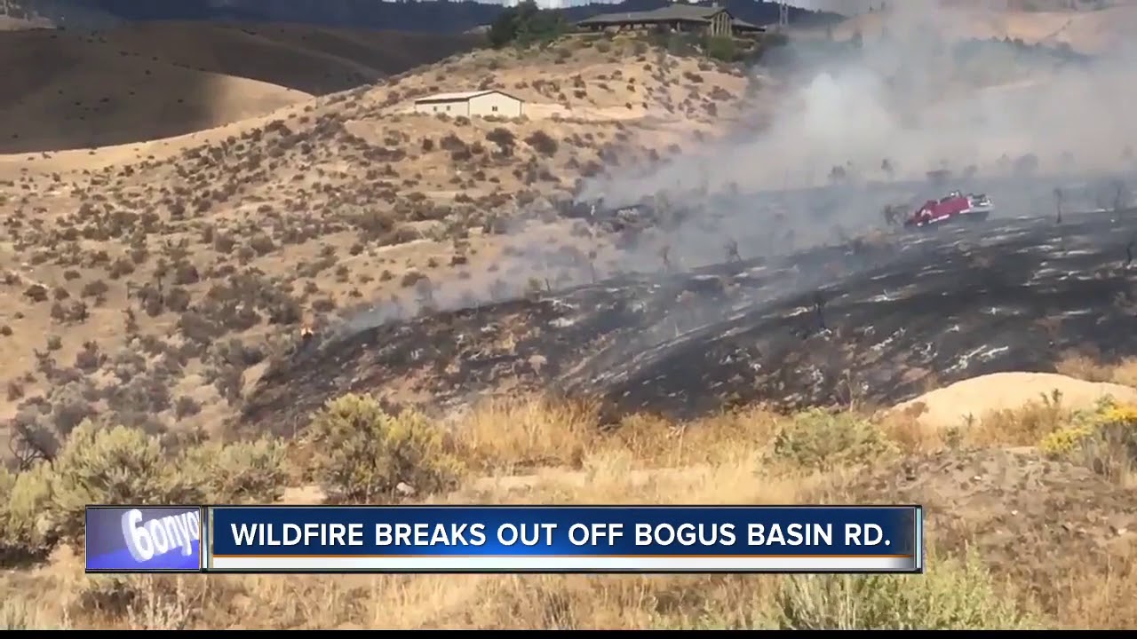 Bogus Basin Rd Fire - YouTube