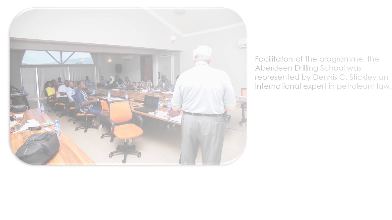 Petroleum Commission Deepens Its Regulatory Capacity - YouTube