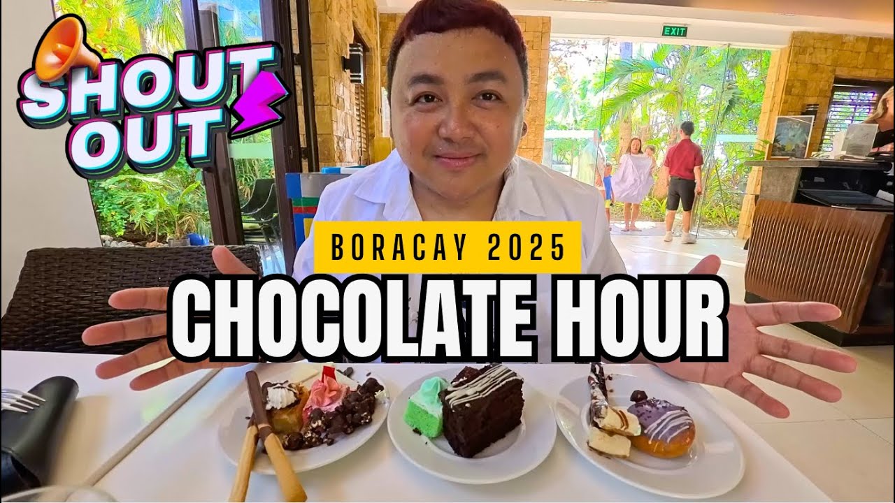 CHOCOLATE HOUR AT THE MOVENPICK RESORT & SPA BORACAY - YouTube