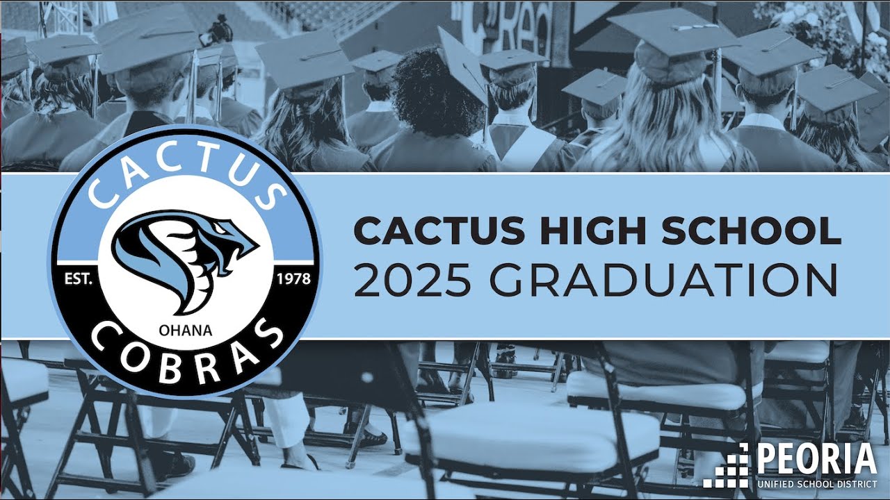 2025 Cactus High School Graduation - YouTube