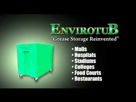 Envirotub Indoor Grease Storage - YouTube