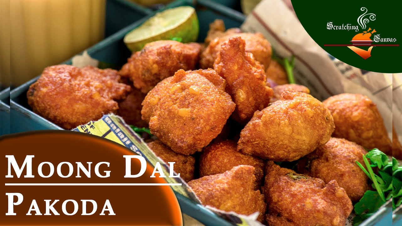 Crispy Moong Dal ke Pakode | Moong Dal Pakoda Recipe | Moong Dal ...