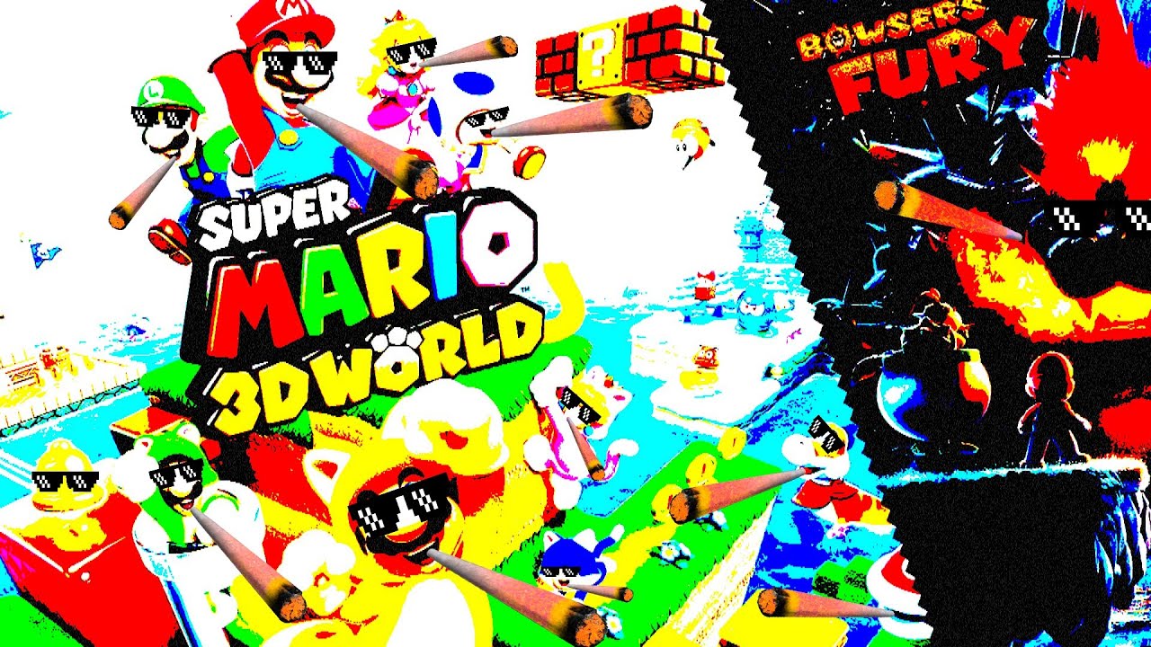 SUPER MARIO 3D WORLD MEMES - YouTube