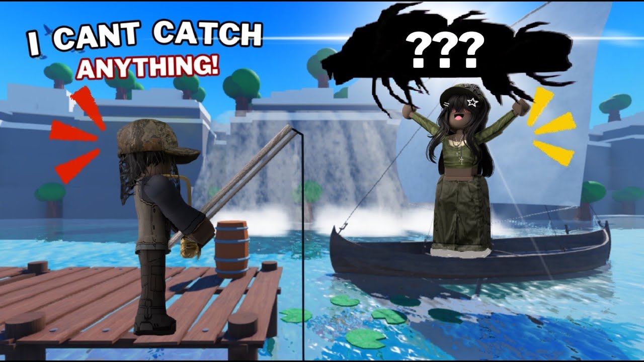 WE WENT FISCHING IN ROBLOX.. AND WE FOUND A TREASURE MAP !! ... - YouTube
