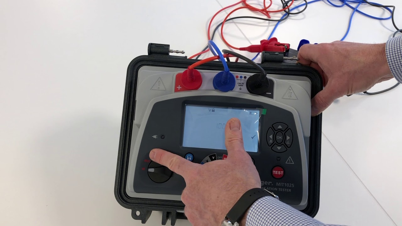 Megger MIT HV testere - YouTube