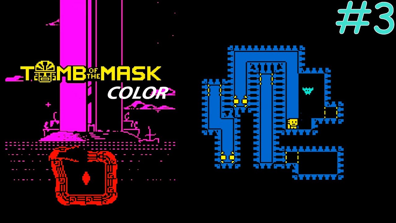 Tomb of the Mask: Color #3 - Levels 13-17 - Action - Экшен. - YouTube