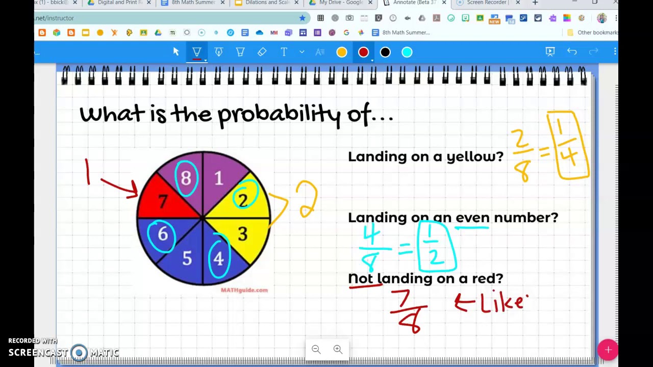 Live Lesson Simple Probability YouTube Live Lesson Simple Probability YouTube