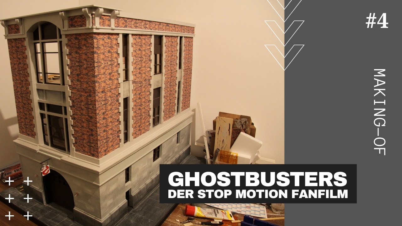 GHOSTBUSTERS Stop Motion Fan Film Making of 04 - YouTube