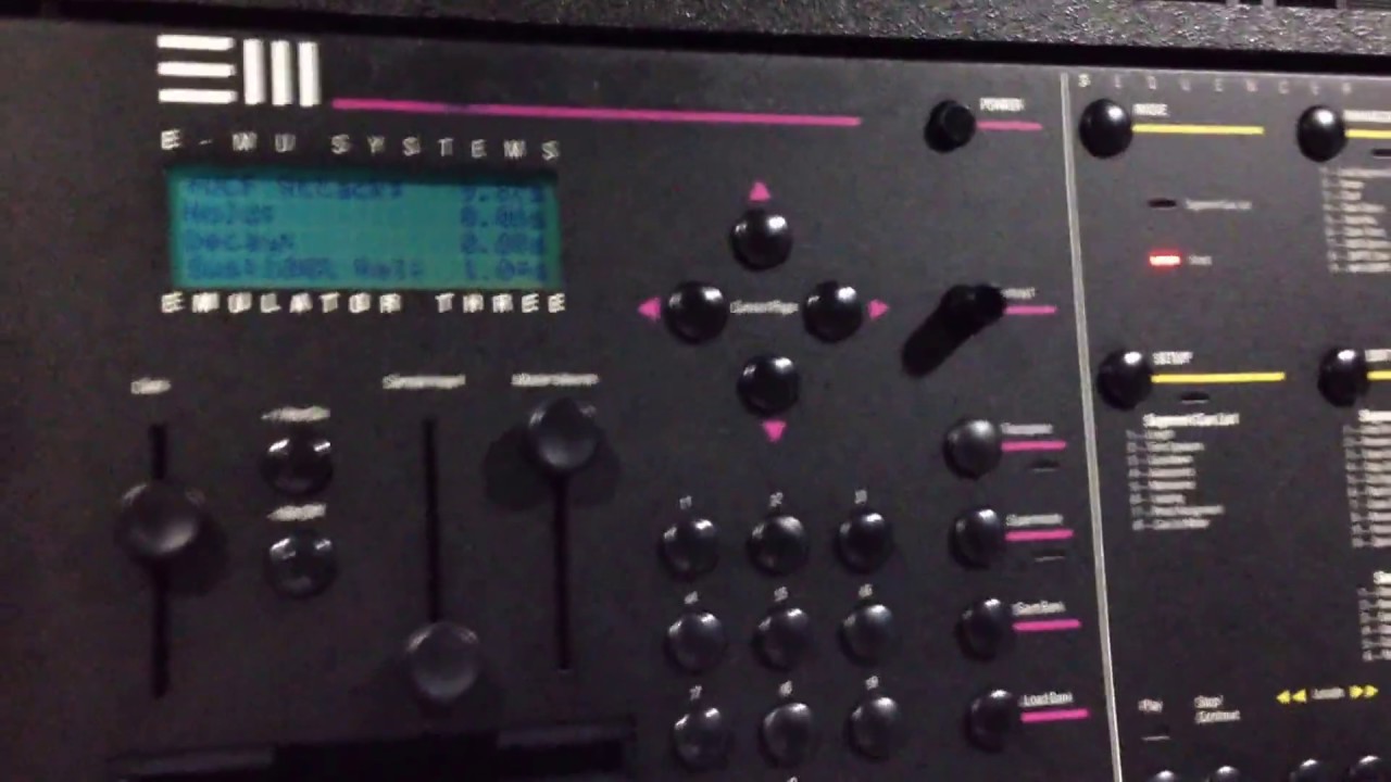 Emu Emulator III EIII Rack Sampler On Ebay - YouTube