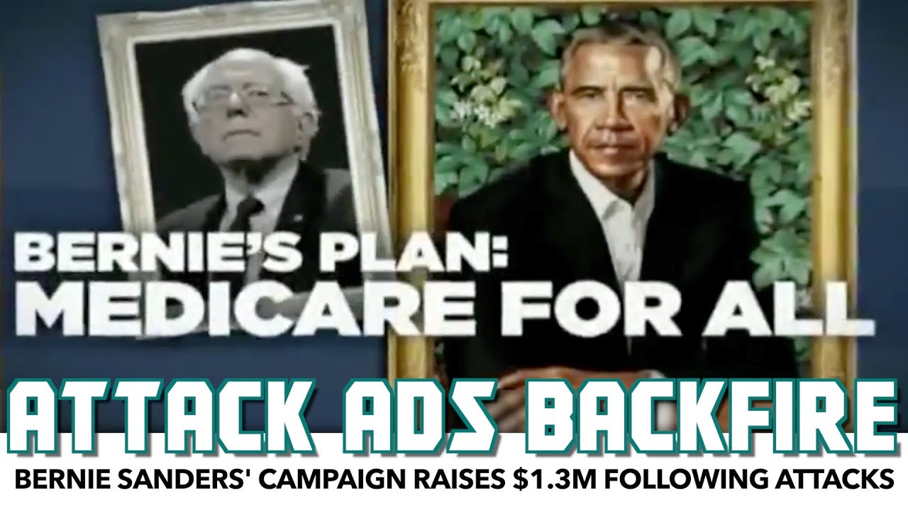 Attack Ads Against Bernie Sanders Backfire - YouTube