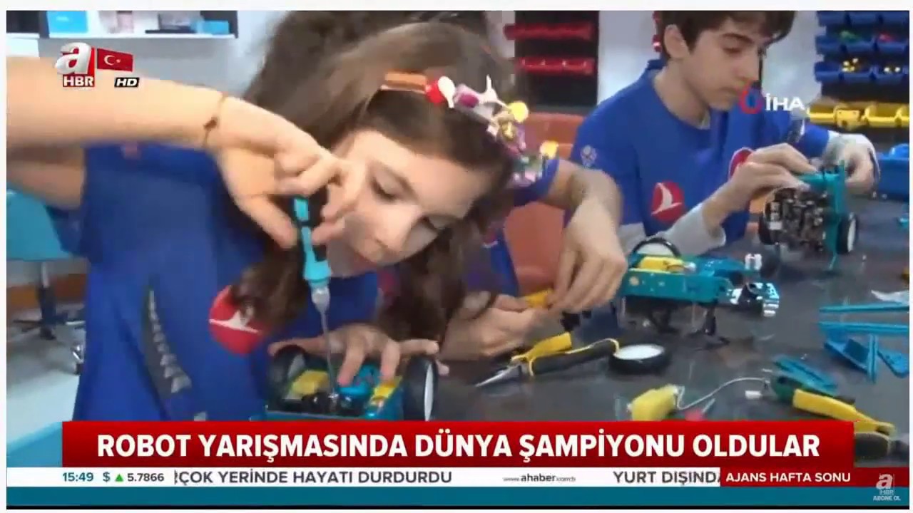 Robotex International Robot Turnuvası Dünya 1.si KADRO - AHABER 08/12 ...