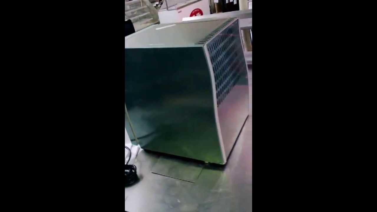 Stainless Steel Red Bull Mini Fridge / Cooler - NEW W/Box (Small) - YouTube