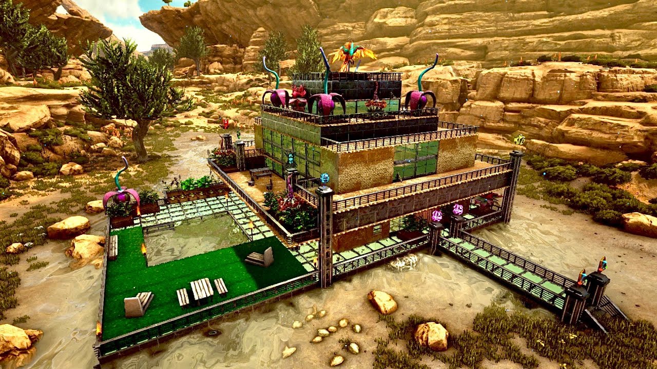 ARK: Survival Evolved Desert House - YouTube