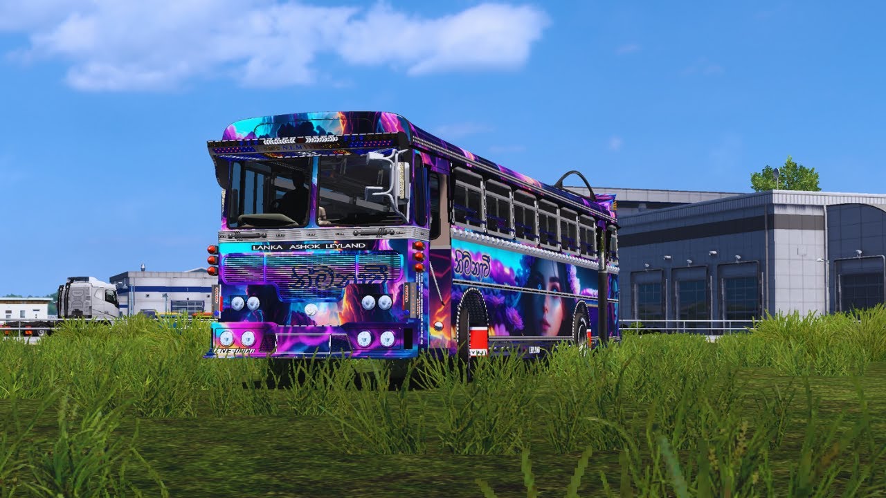 euro track Simulator 2 l bus game play l නිවාඩු දවසේ trip එකක් යමු # ...