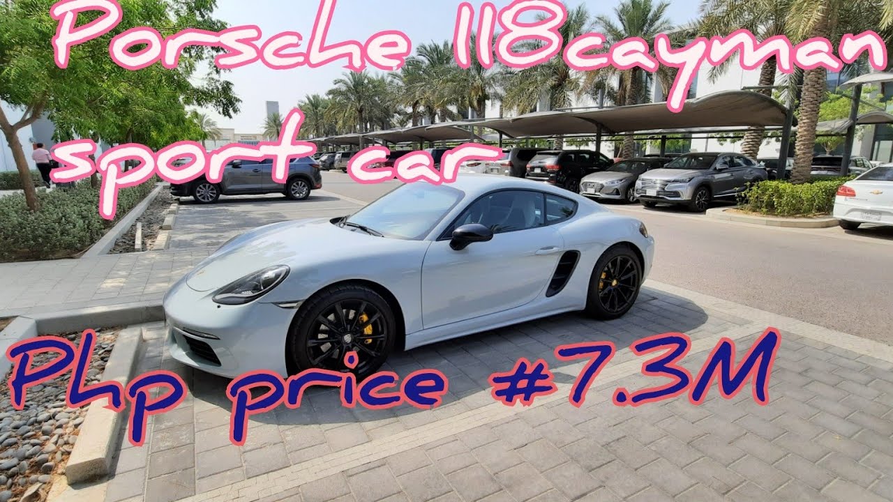 PoRsChE 118 cayman SpOrT CaR & LuXuRy - YouTube