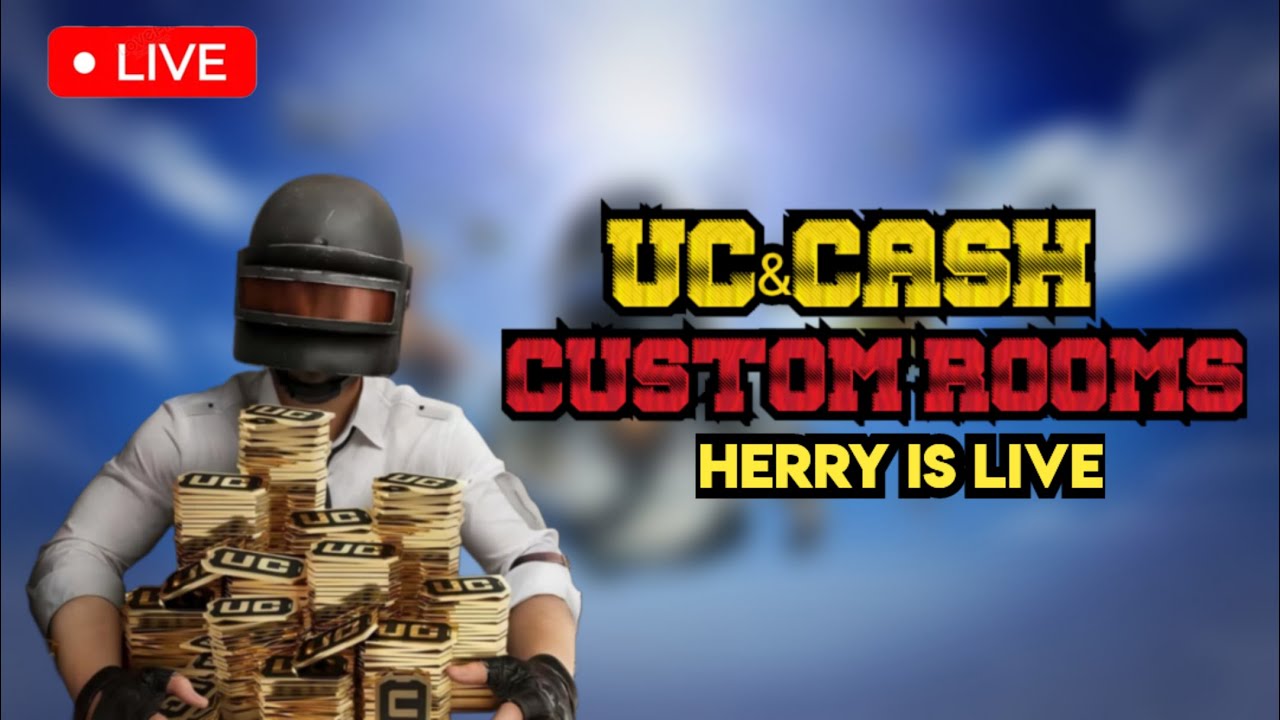 PUBG CUSTOM ROOMS | FREE UC | TOURNAMENT | PUBG MOBILE - YouTube