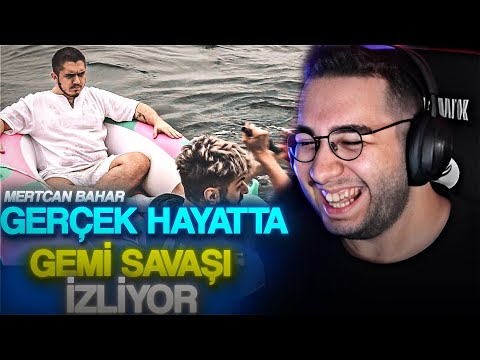 Eray |  Mertcan Bahar＂GERÇEK HAYATTA GEMİ SAVAŞI YAPTIK＂ İzliyor @MevtcanBahav