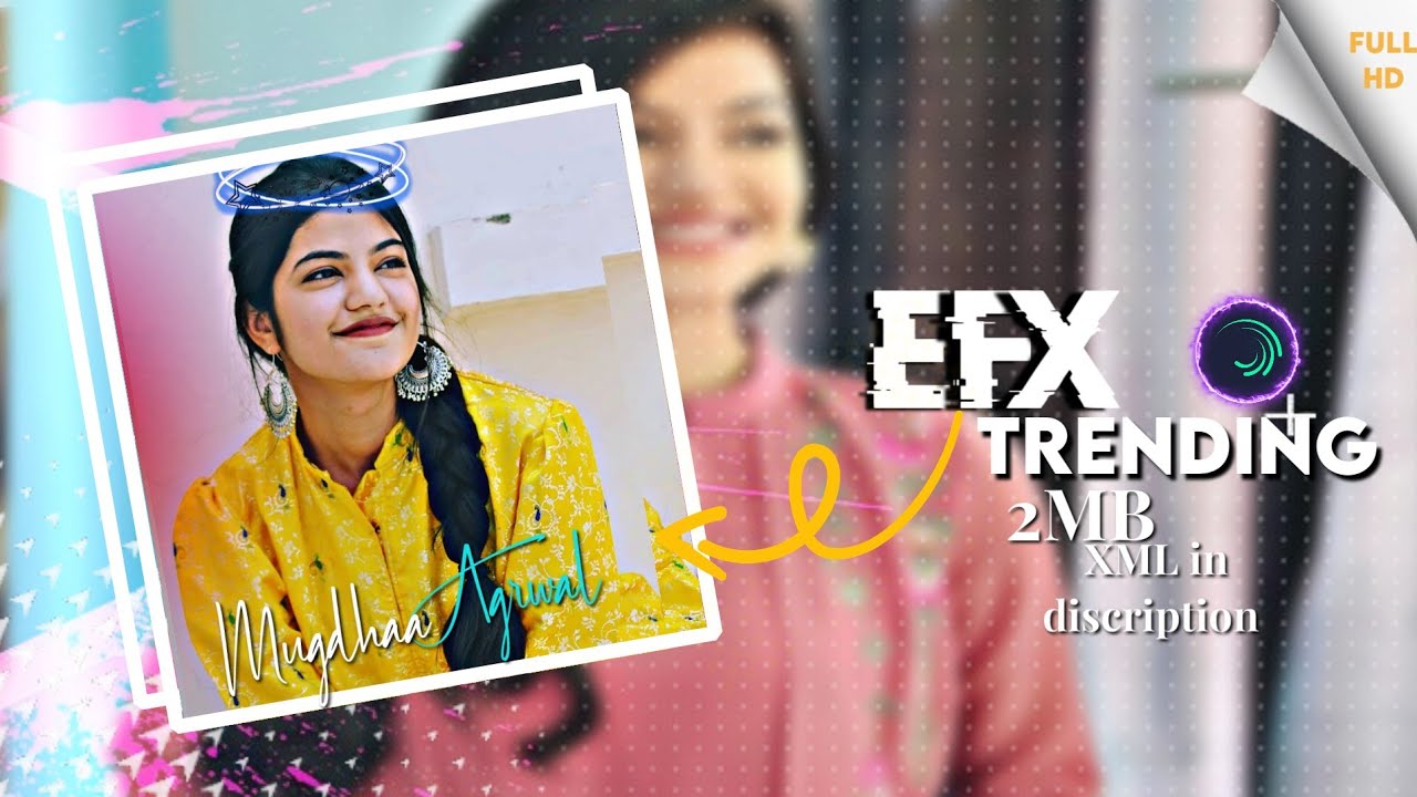 EFX Transition Video Editing Alight Motion | EFX Video Editing Tutorial ...