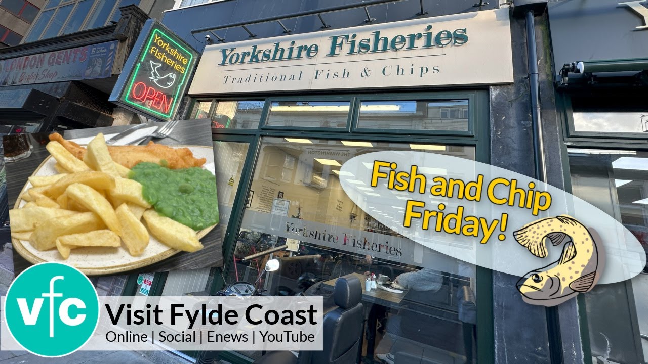BEST Fish and Chips in Blackpool? Yorkshire Fisheries - YouTube