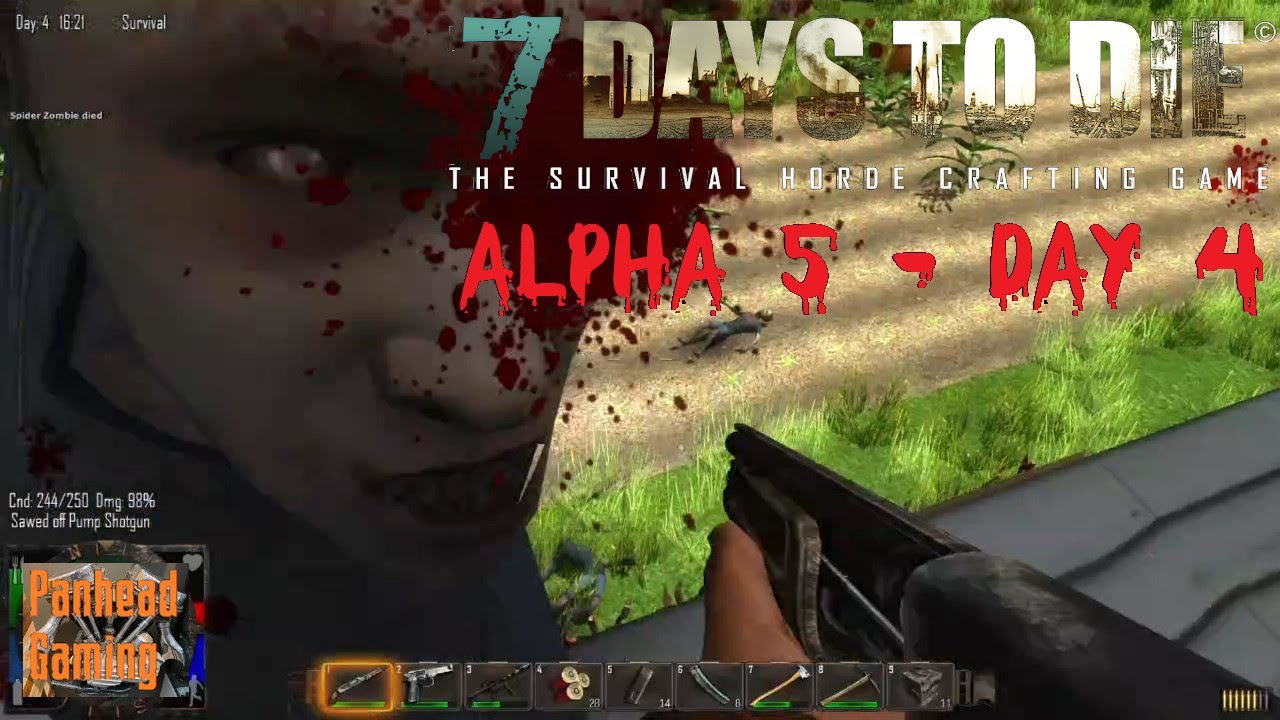 7 Days to Die - Alpha 5 Day 4 - YouTube