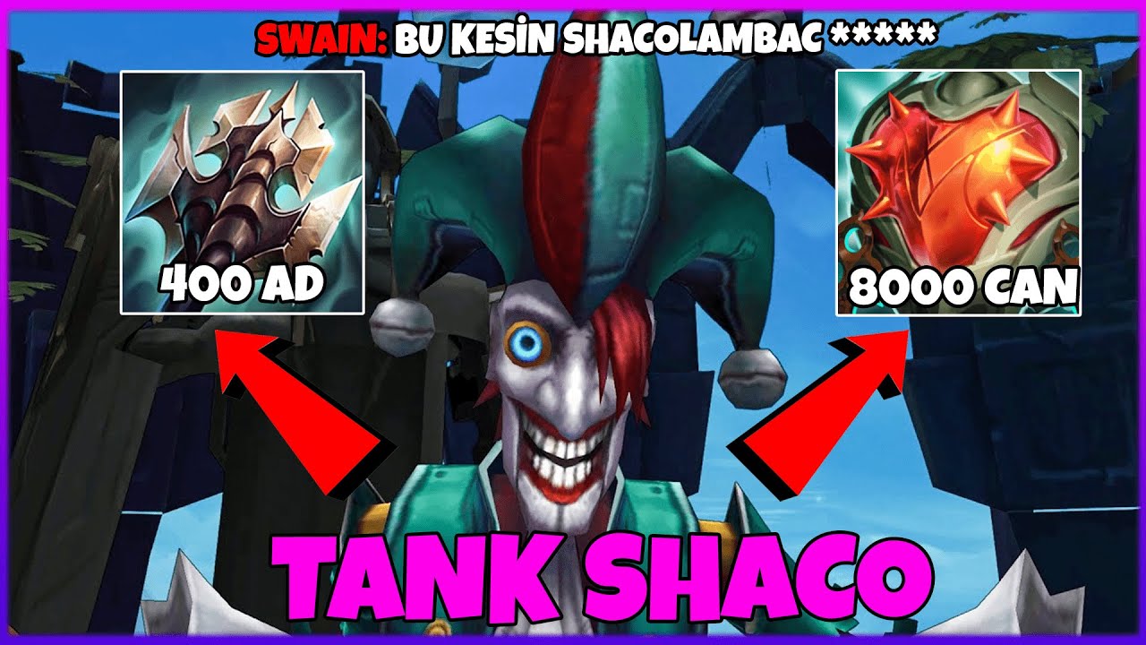 TANK SHACO AMA TEK ATAN 🤡 (8000 CAN 400 AD) - YouTube