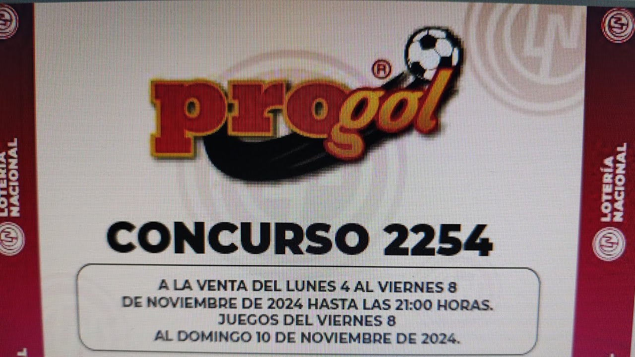 resultados Progol 2254 - YouTube