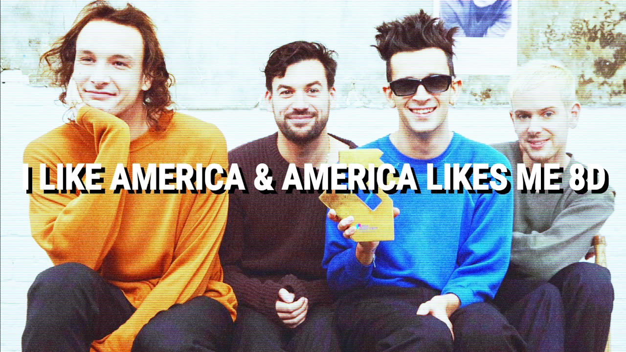 The 1975 - I Like America & America Likes Me (8D) - YouTube