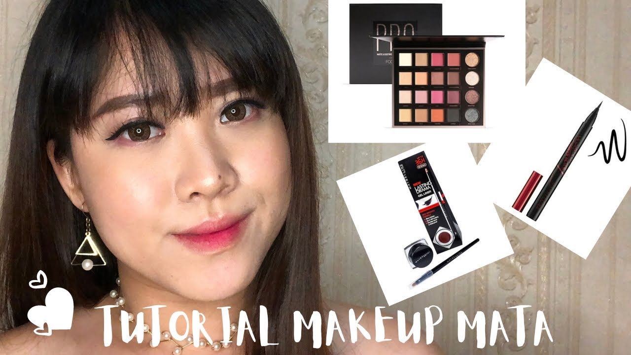 TUTORIAL MAKEUP MATA (MATA TERLIHAT LEBIH BESAR) - YouTube