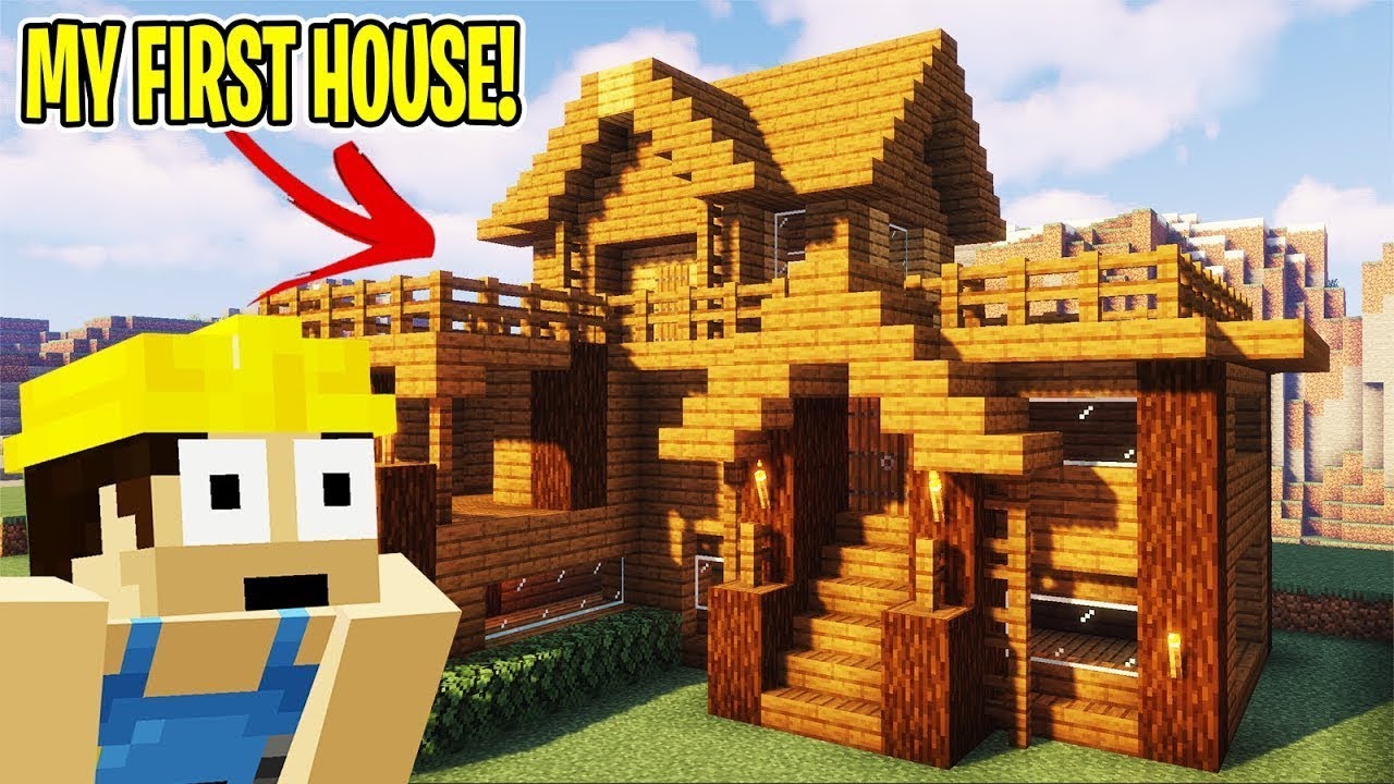 FINALLY I MADE A SMALL BEAUTIFUL HOUSE IN MINECRAFT| GAMER BOYZ - YouTube