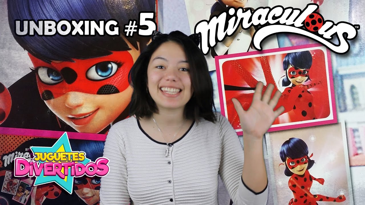 PRODIGIOSA LADYBUG UNBOXING 5!!! seguimos completando el Album!!! - YouTube