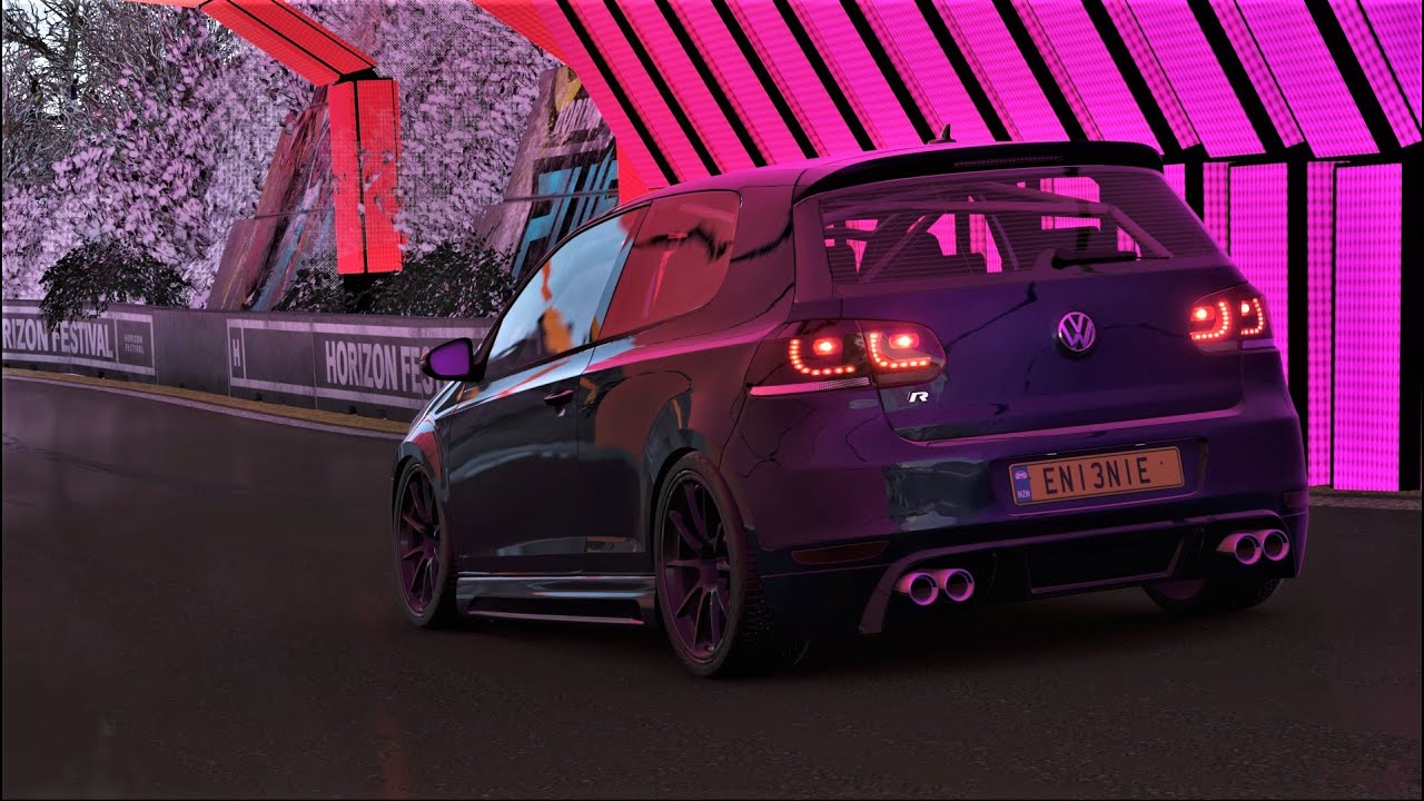 You should own this car in FH4 Golf mk6 R 2010 ABT Package - YouTube