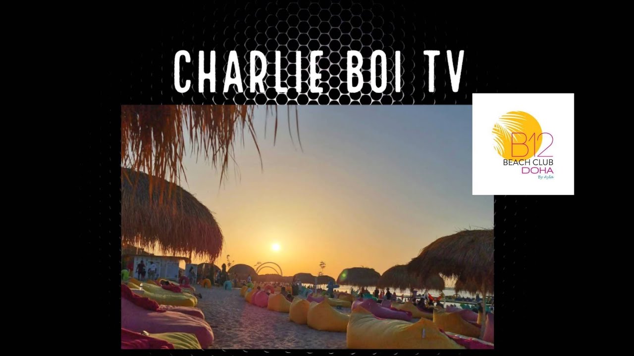 B12 Beach Club Doha * Diplomatic Street West Bay, Qatar - Vlog 044 ...