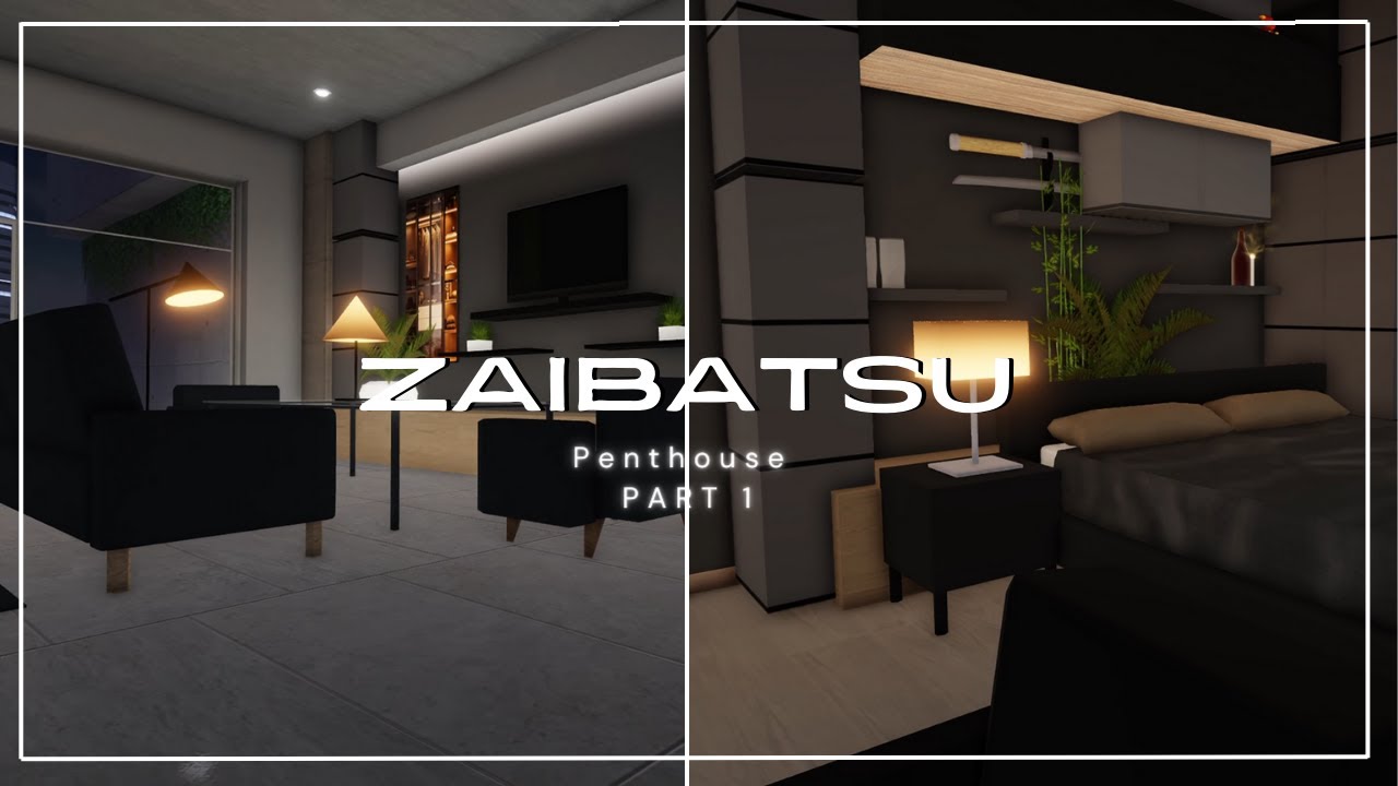 Renovating Every Apartment in ZAIBATSU | Penthouse SpeedBuild Part 1/2 ...