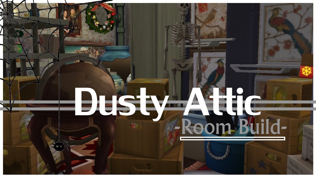The Sims 4: Room Build - Dusty Attic - YouTube